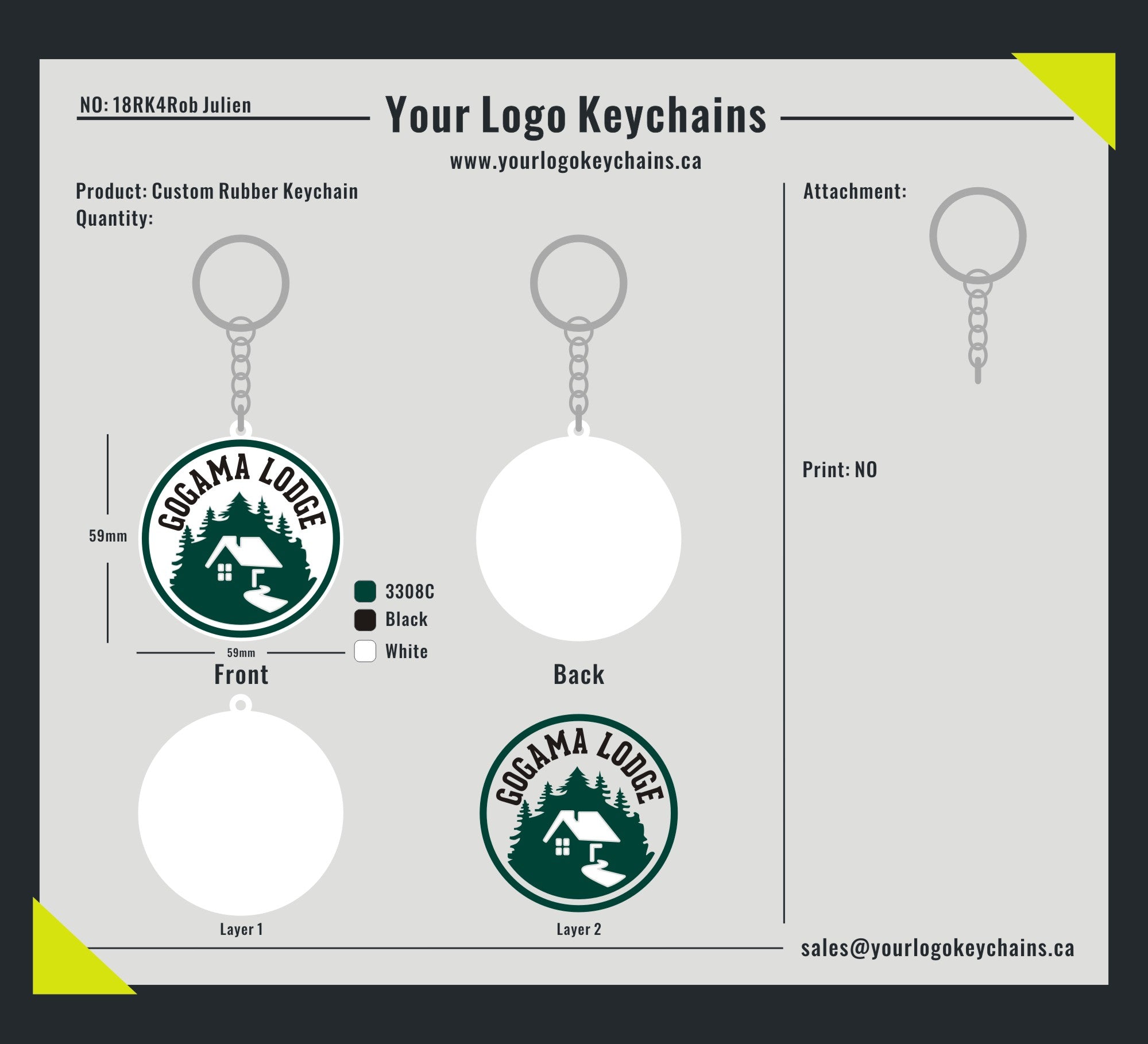 Custom Rubber Keychain-18RK4Rob Julien250324 – Your Logo Keychains